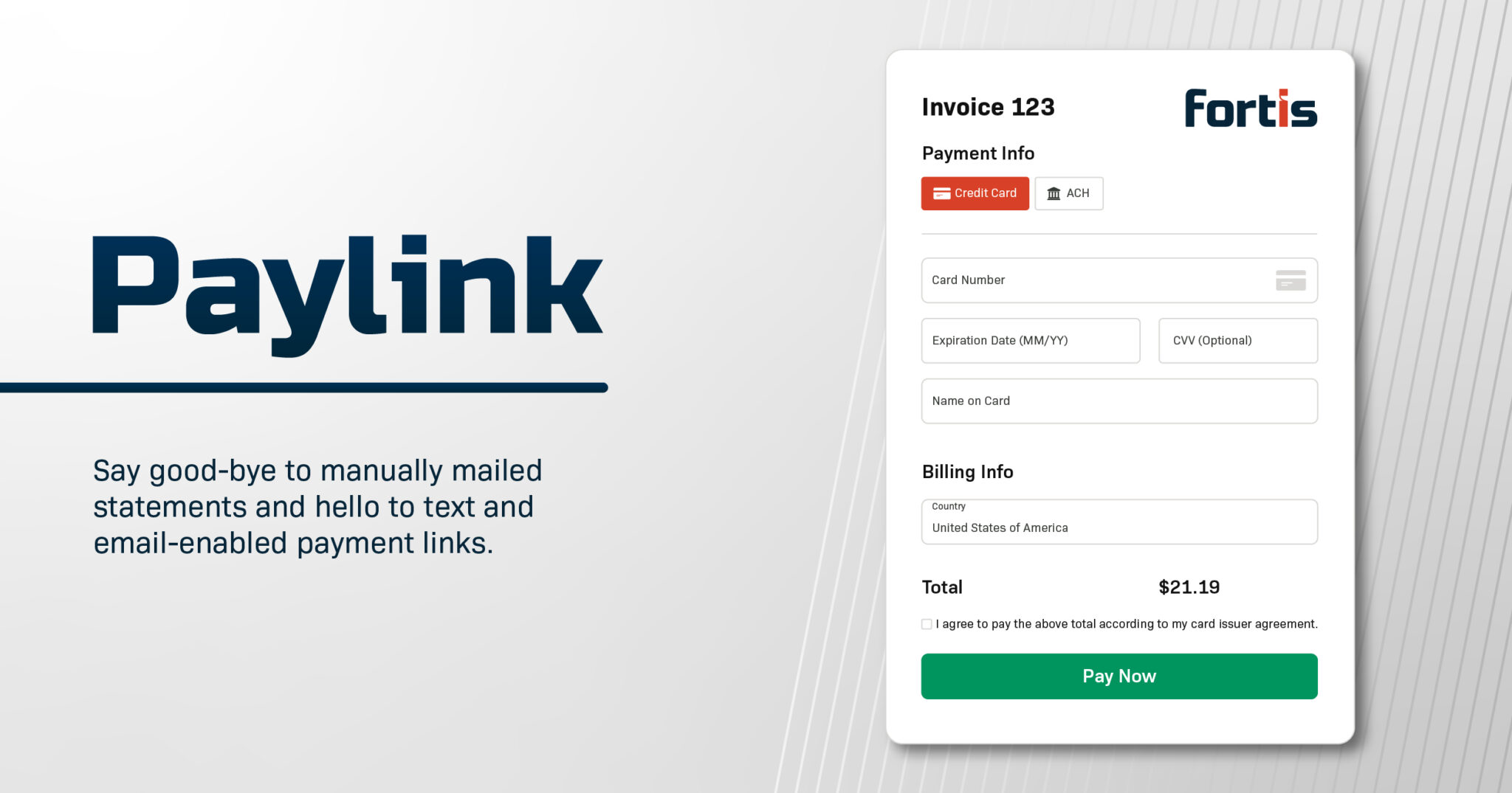 Paylink: Text and Email-Enabled Payment Links - Fortis